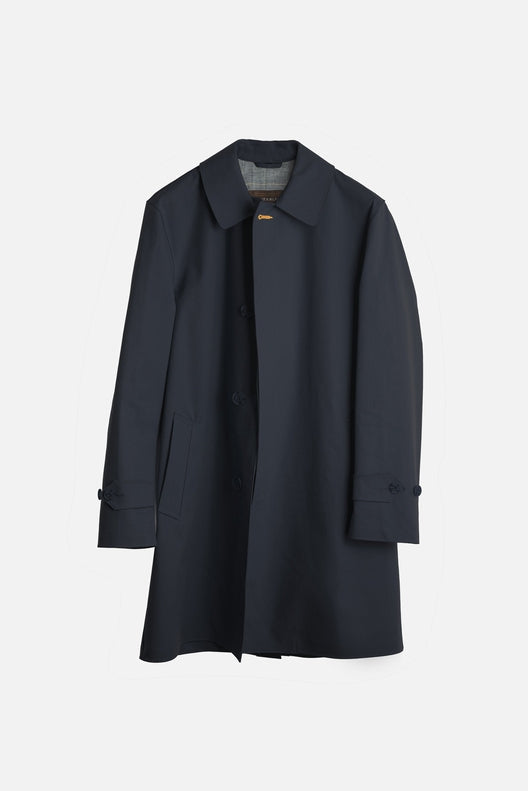 Ink Black Mack Coat for Men - STABLE of Ireland