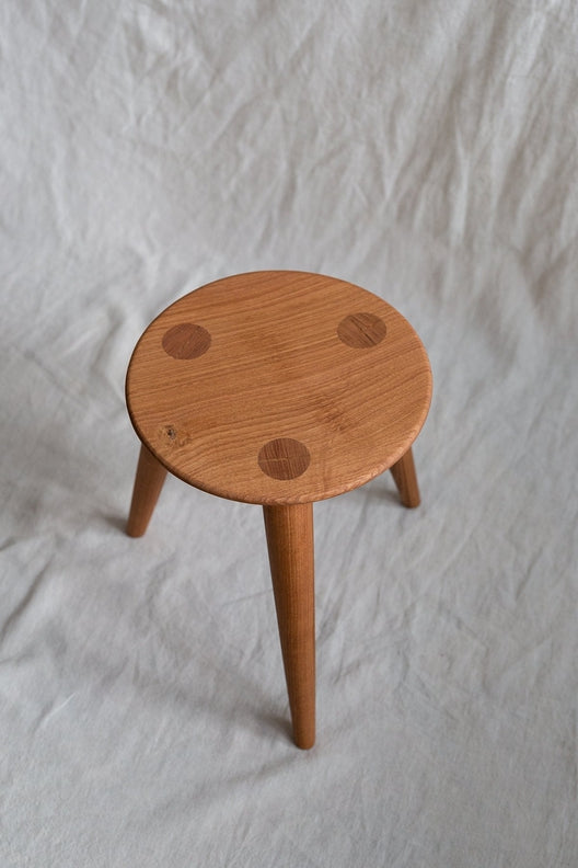 The STABLE Three-legged Wooden Stool - STABLE of Ireland